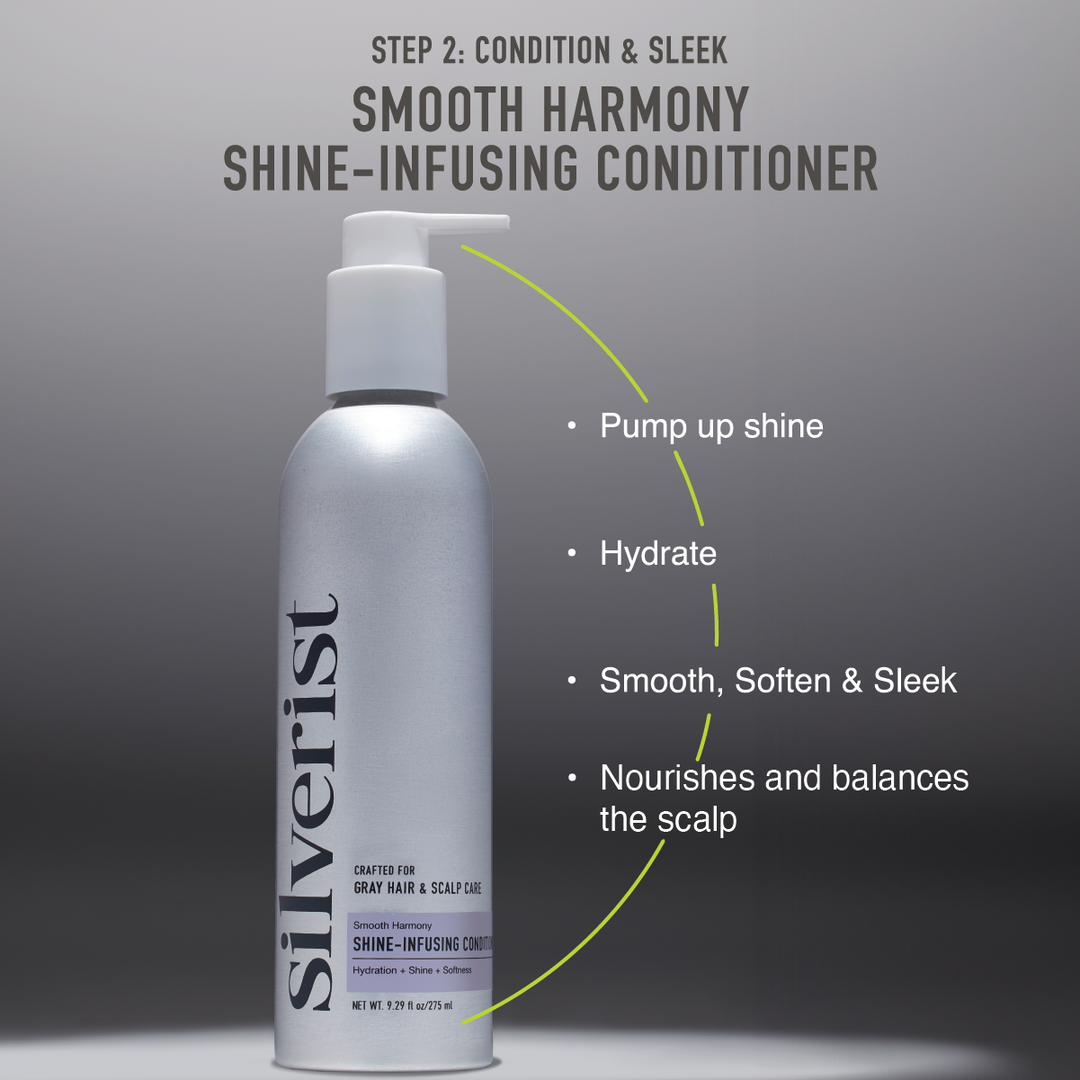Silver Crown 3-Step System: Shampoo, Conditioner & Leave-In – Silverist